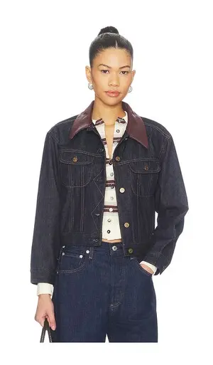Citizens Of Humanity Skylar Denim Jacket In . Also - Blue