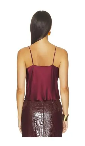 L'Agence Calista Cowl Neck Cami Top In . Also