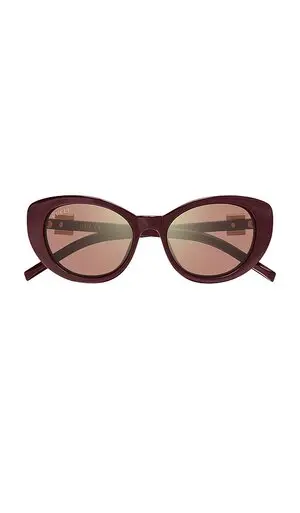 Gucci Cat Eye Sunglasses - Brown