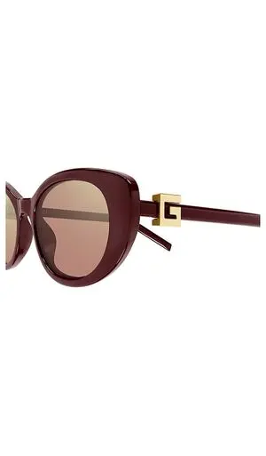 Gucci Cat Eye Sunglasses - Brown