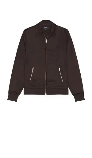Fred Perry Tennis Net Tape Track Jacket In . Also - Brown