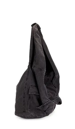 FENG CHEN WANG Deconstructed Denim Crossbody Bag