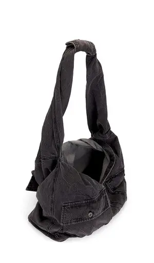 FENG CHEN WANG Deconstructed Denim Crossbody Bag