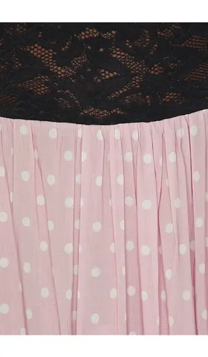 WeWoreWhat Lace Trim Maxi Dress In . Also