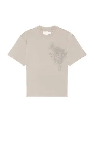 FENG CHEN WANG Spray Painted Plant Dye Tee In . Also