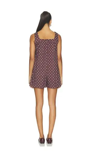 WeWoreWhat Square Neck Romper In . Also
