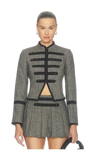 Amanda Uprichard Fiona Jacket In . Also