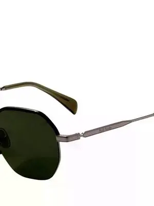 Paul Smith Lovell Geometric-frame Sunglasses - Silver