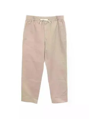 Gucci 2010s Logo Patch Drawstring Trousers