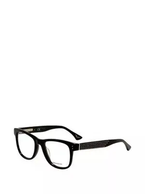 Zadig&Voltaire Stud-embellished Square-frame Glasses - Black