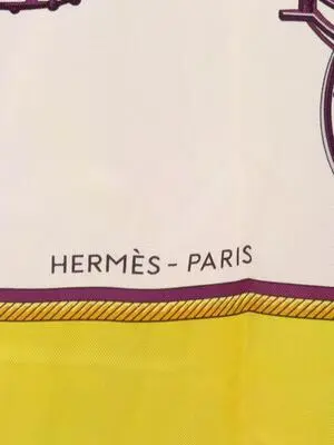 Hermès 2010s Les Voitures A Transformation Scarf