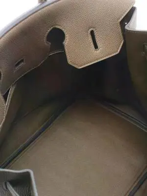 Hermès 35 Birkin Togo Leather Tote Bag - Brown