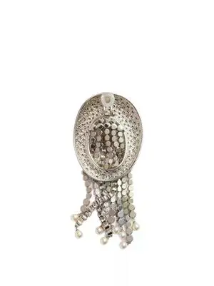 Valentino Garavani Kabarett Crystal-embellished Tassel Earrings