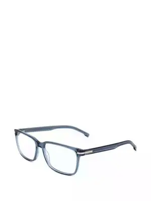 BOSS Rectangle Frame Eyeglasses - Blue