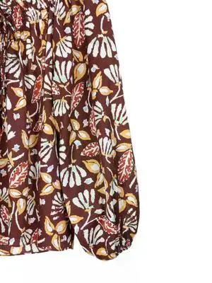 Vanessa Bruno Enya Floral-print Blouse