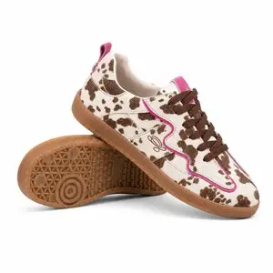 ATHENARA BY MARCELA HERNANDEZ Thalema Suede Trainers - Brown