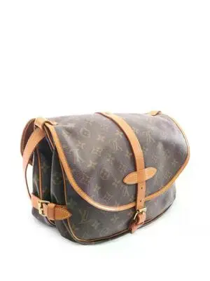 LOUIS VUITTON 1995 Saumur Monogram Shoulder Bag