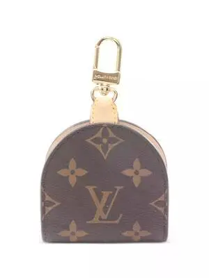 LOUIS VUITTON Monogram Bag Charm - Brown