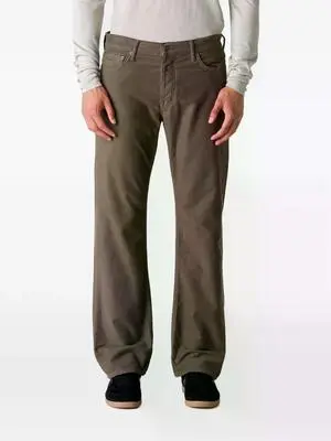 TOM FORD Moleskin Straight-leg Trousers - Brown