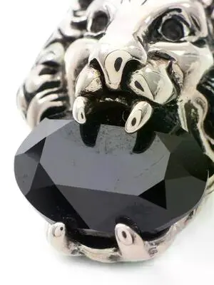 Gucci 2010s Lion Head Pendant Necklace