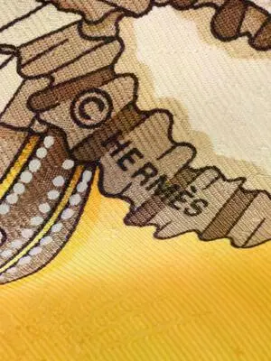 Hermès 2010s Les Fêtes Du Roi Soleil Scarf