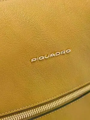 PIQUADRO Leather Backpack