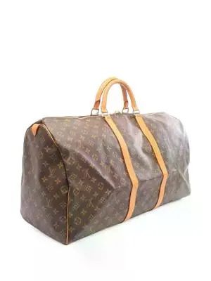 LOUIS VUITTON 1996 60 Keepall Monogram Boston Bag