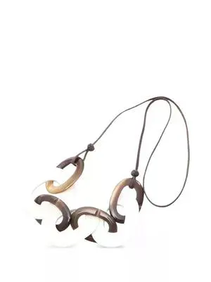 Hermès 2010s Calamba Necklace - Brown