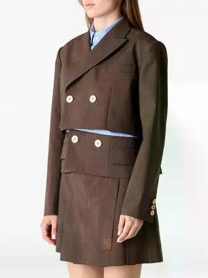 Sacai Suiting Poplin Jacket