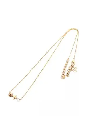 LOUIS VUITTON 2010s Petit Louis Necklace