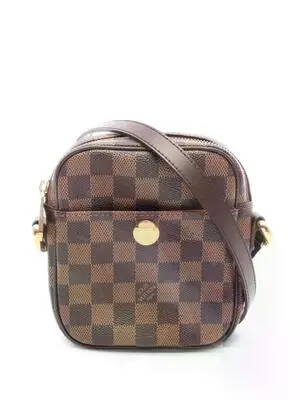 LOUIS VUITTON 2005 Damier Ebene Lift Shoulder Bag