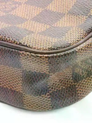 LOUIS VUITTON 2005 Damier Ebene Lift Shoulder Bag - Brown