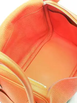 Hermès 2022 26 Lindy Shoulder Bag - Orange