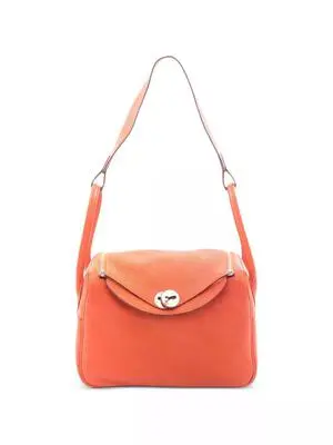 Hermès 2022 26 Lindy Shoulder Bag - Orange