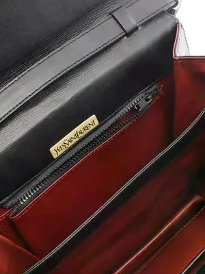 Saint Laurent 2000s Leather Shoulder Bag - Black