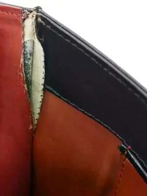 Saint Laurent 2000s Leather Shoulder Bag - Black