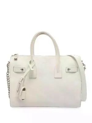 Saint Laurent 2000s Sac De Jour Tote Bag - White