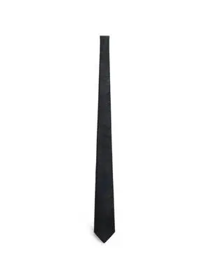 Our Legacy Pebbled Tie - Black