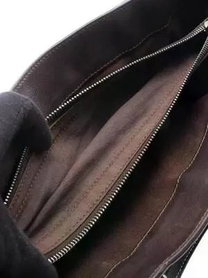 Celine 2000s Boogie Topstitching Tote Bag - Brown