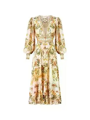 Camilla Twilight In Istanbul Silk Maxi Dress