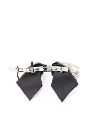 Hermès 2010s Ex-libris Ribbon Barrette