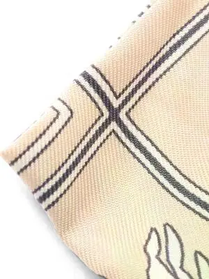 Hermès 2010s Ex-libris Ribbon Barrette
