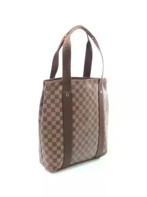 LOUIS VUITTON 2008 Damier Ebene Beaubourg Tote Bag