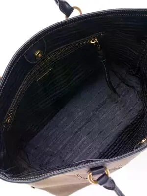Prada 2010s Logo-print Tote Bag