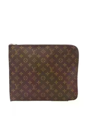 LOUIS VUITTON 1995 Posh Documan Monogram Briefcase