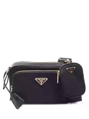 Prada Re-nylon Mini Shoulder Bag - Black
