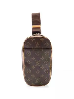 LOUIS VUITTON 2003 Monogram Pochette Ganju Belt Bag