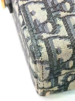 Dior 2010s 30 Montaigne Oblique-jacquard Shoulder Bag