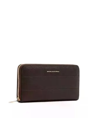 PIQUADRO Logo-plaque Zip-around Wallet