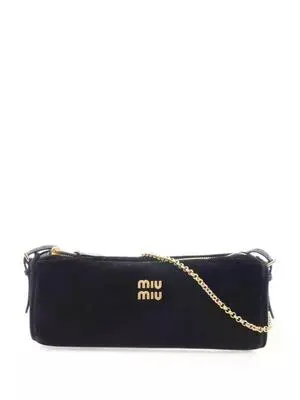 Miu Miu 2010s Logo-plaque Tote Bag
